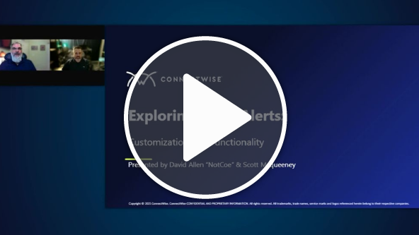 ConnectWise RMM Alerts: Customization and Functionality | ConnectWise
